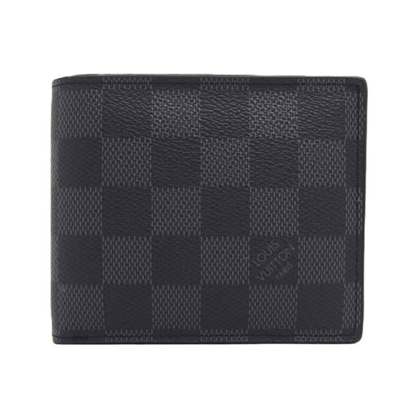 Louis Vuitton | Bags | Louis Vuitton Amerigo Wallet Damier Graphite ...